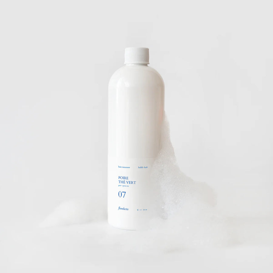 Bain moussant - Poire + Thé Vert – Aux petits trésors Magog